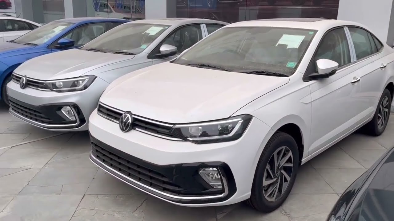Vw Virtus colors walkaround - YouTube