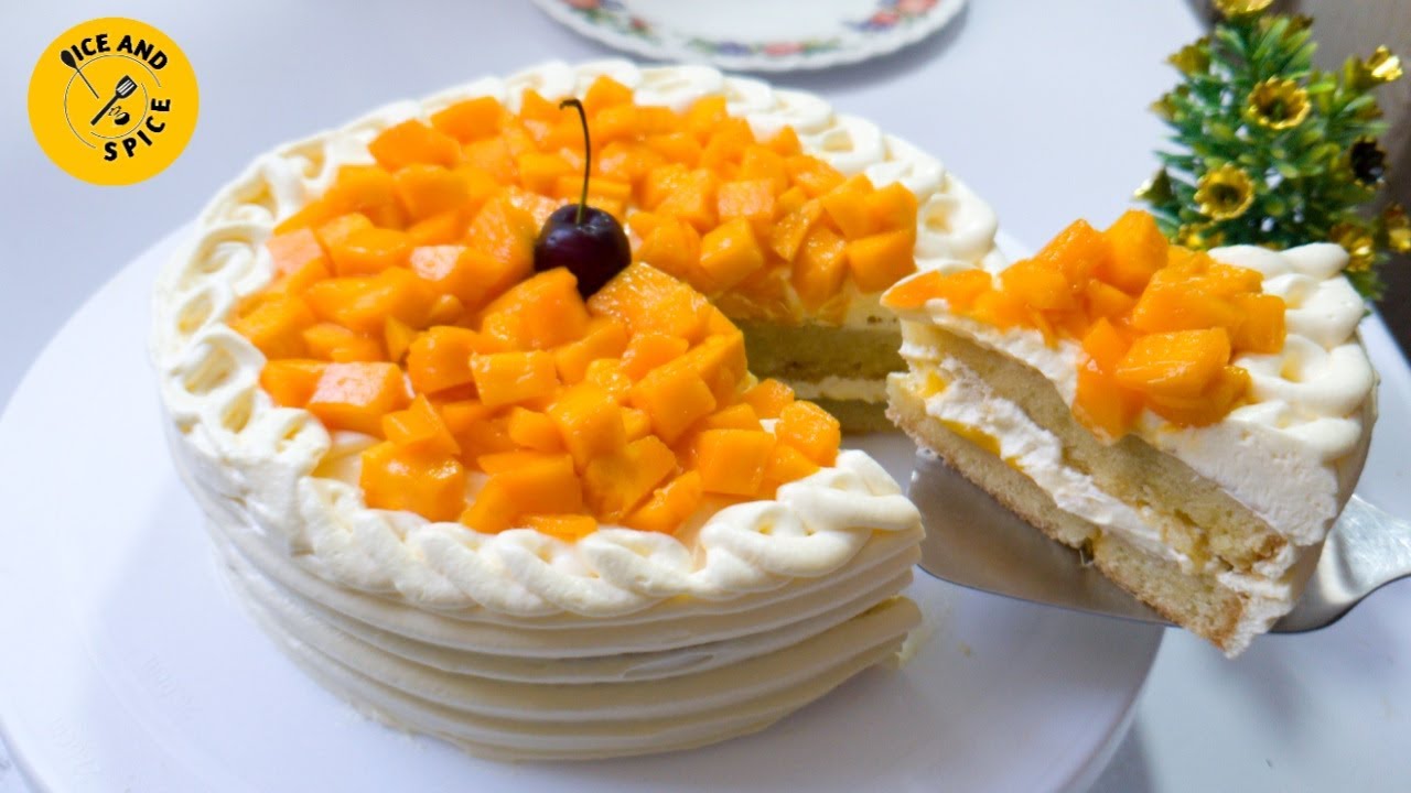 mango cake | mango cake recipe | how to make mango cake | mango cake ...