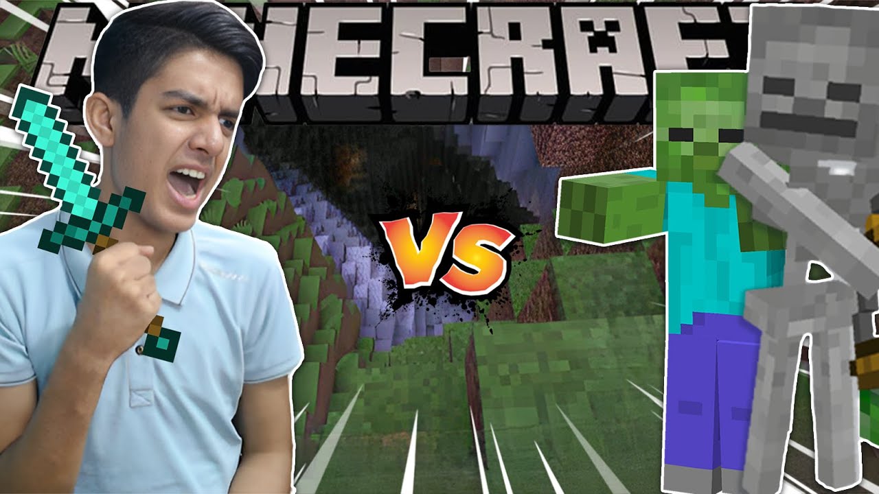 I Played Minecraft but, DAY 1 was SO BAD 😭 (#1) - YouTube