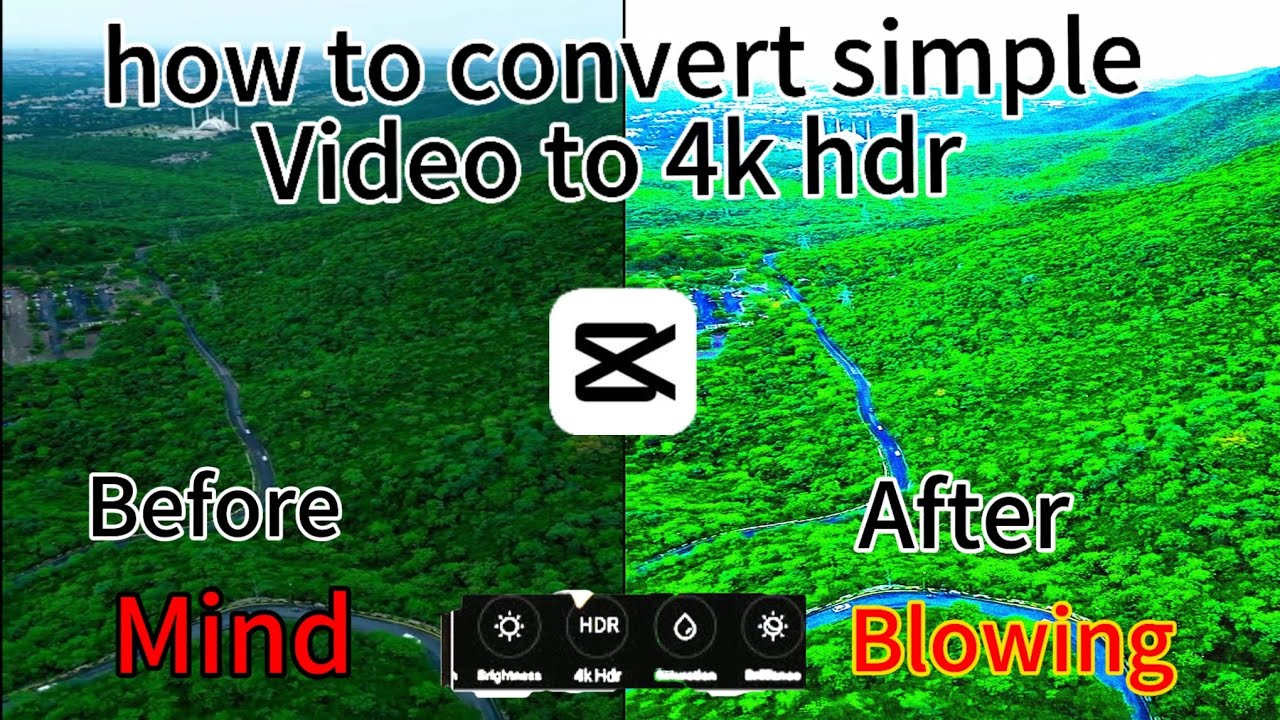 Simple Video Ko 4K HDR Me Convert Kaise Karen|| How To Convert Simple ...