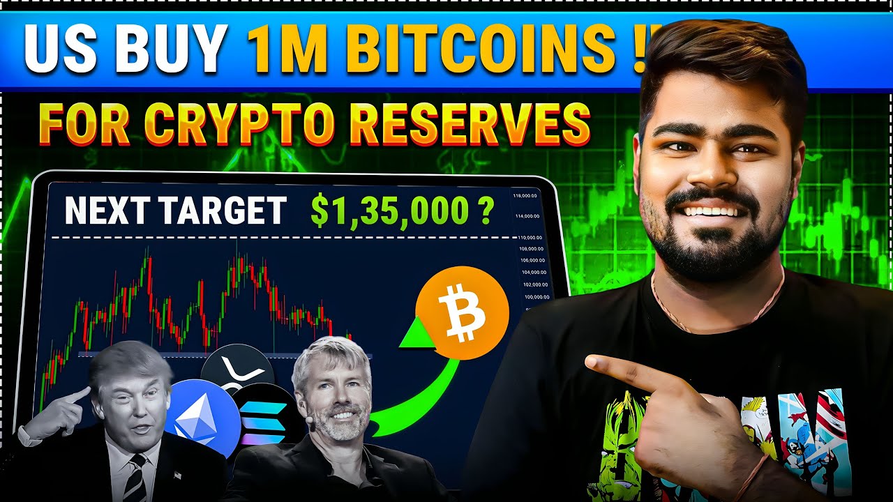 🔥 USA WILL ACQUIRE 1M BITCOINS FOR CRYPTO RESERVE BEFORE WHITE HOUSE CRYPTO SUBMIT 📈 | CRYPTO ...
