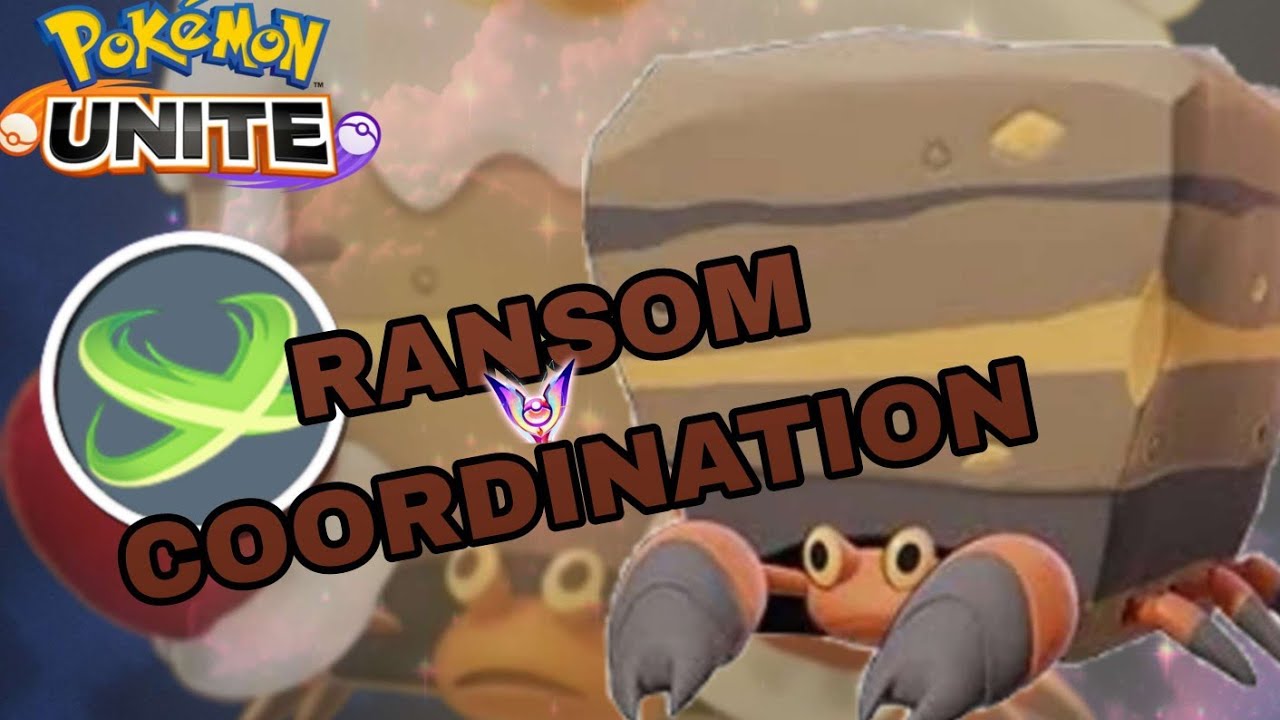 Randoms Co-ordinates | Mute on Crustle Gameplay | POKEMON UNITE | - YouTube