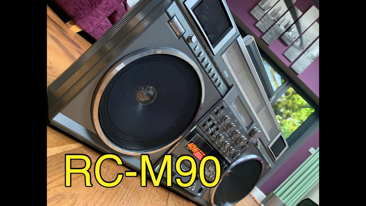 JVC RCM90 Delivery! Unboxing my 'Ultimate Boombox!' 1 Family Since New ...