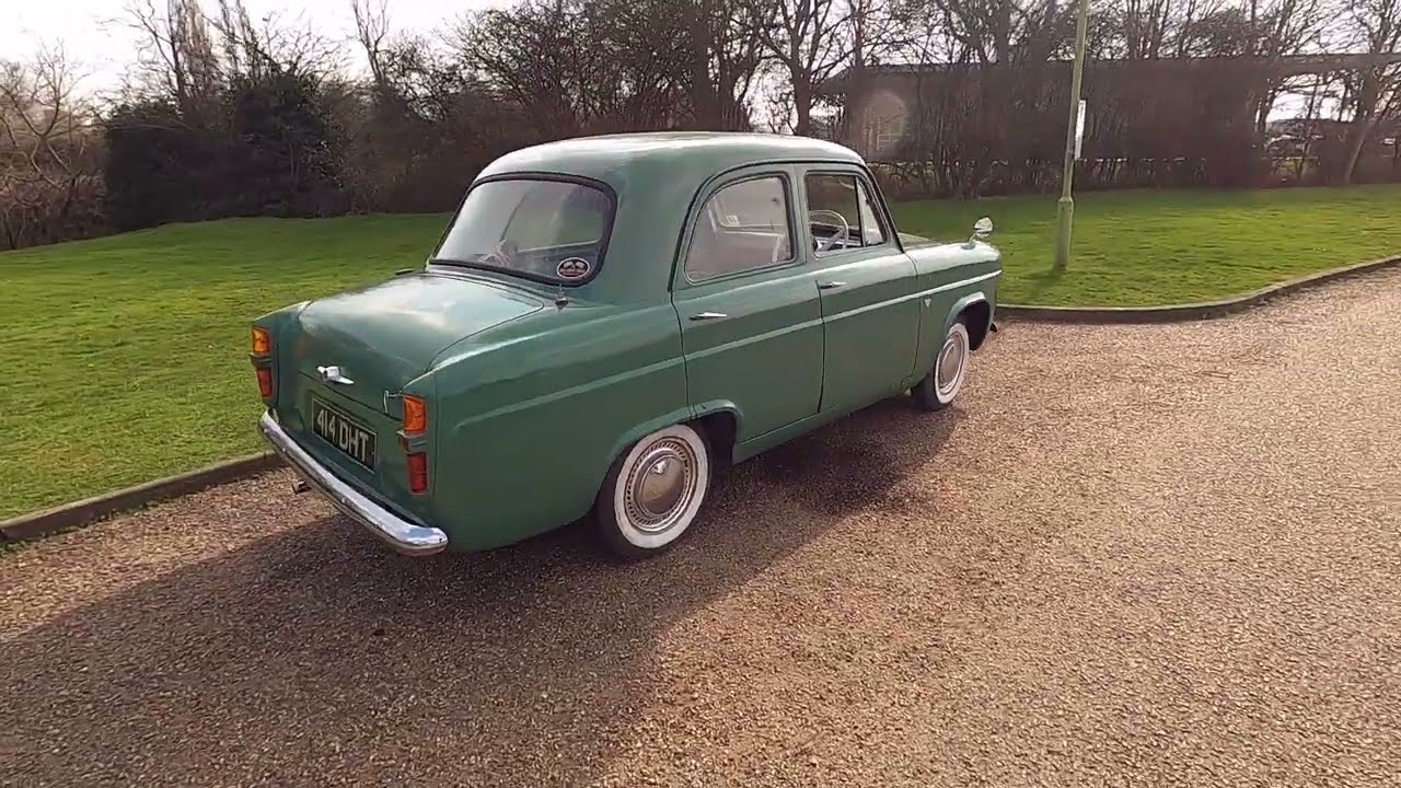 1958 Ford Prefect 100E - YouTube