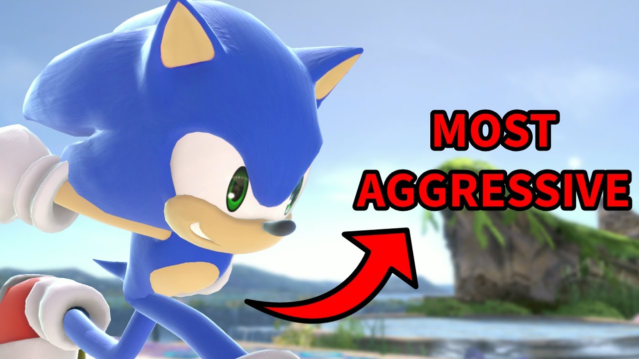I Made Sonic Into A HYPE CHARACTER In Smash - YouTube