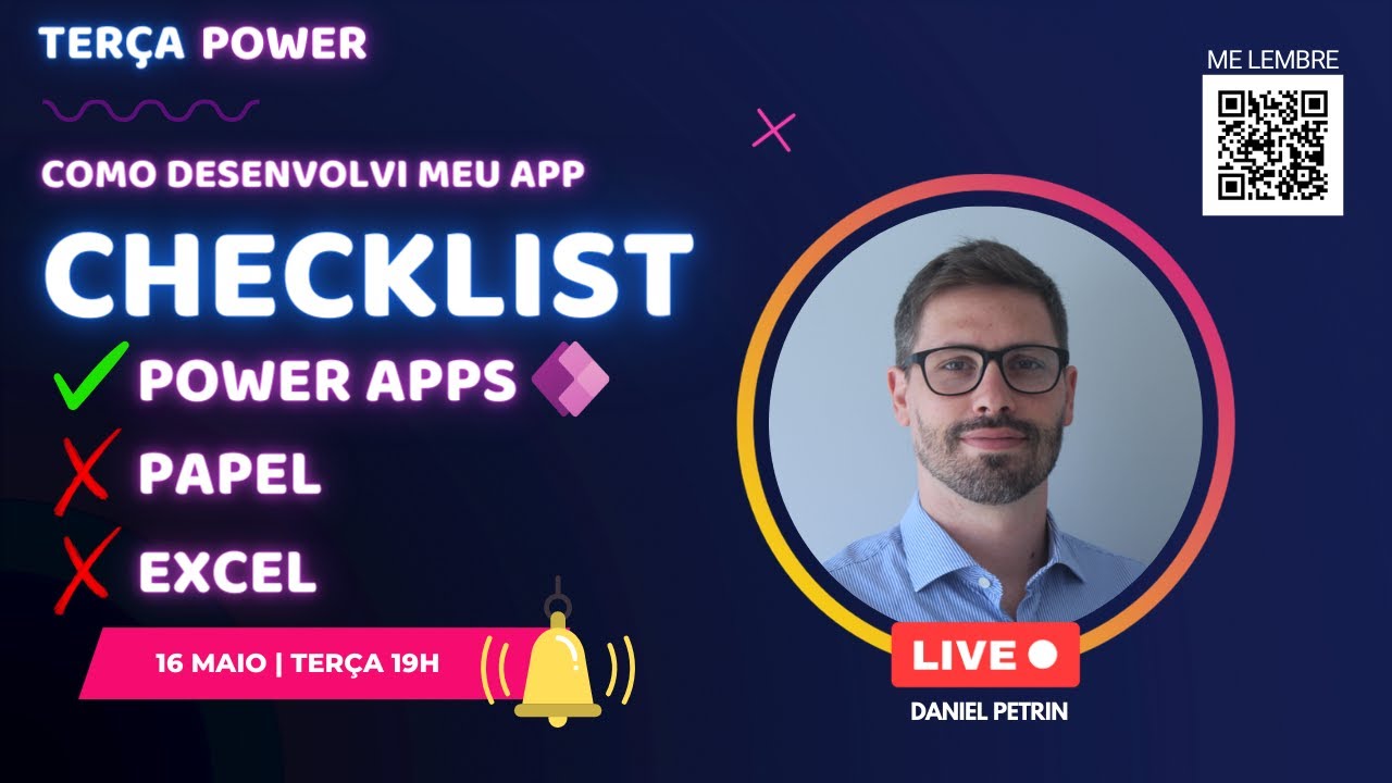 Power Apps - LIVE - Desenvolvimento do aplicativo de CHECKLISTS ...