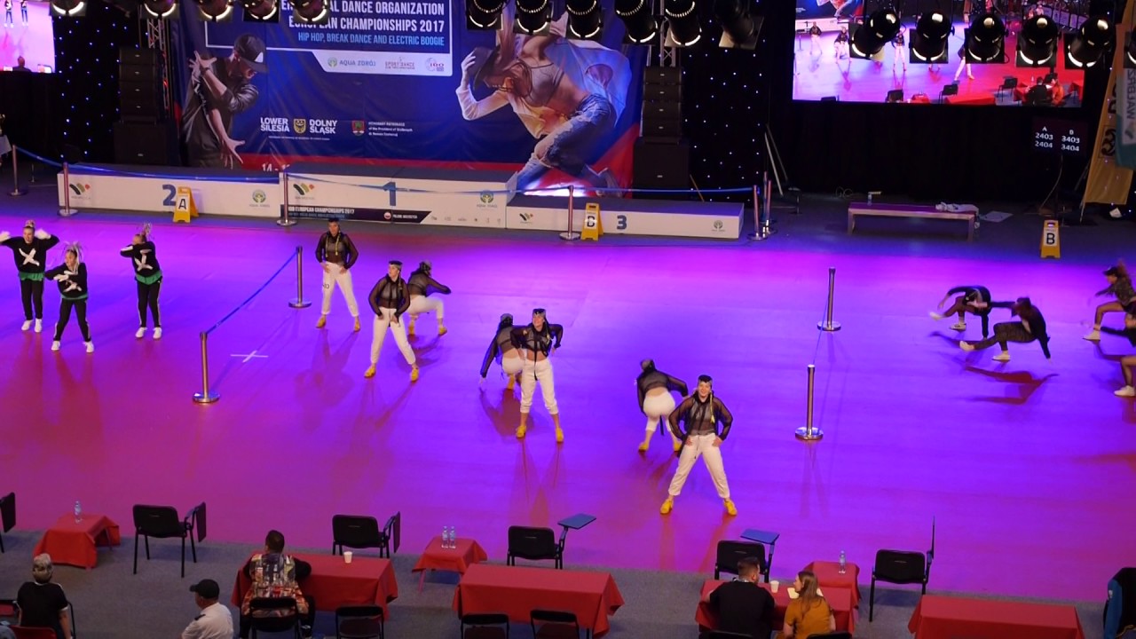 Adult hip hop small group, Deep Dance Club, 22th place, European ...