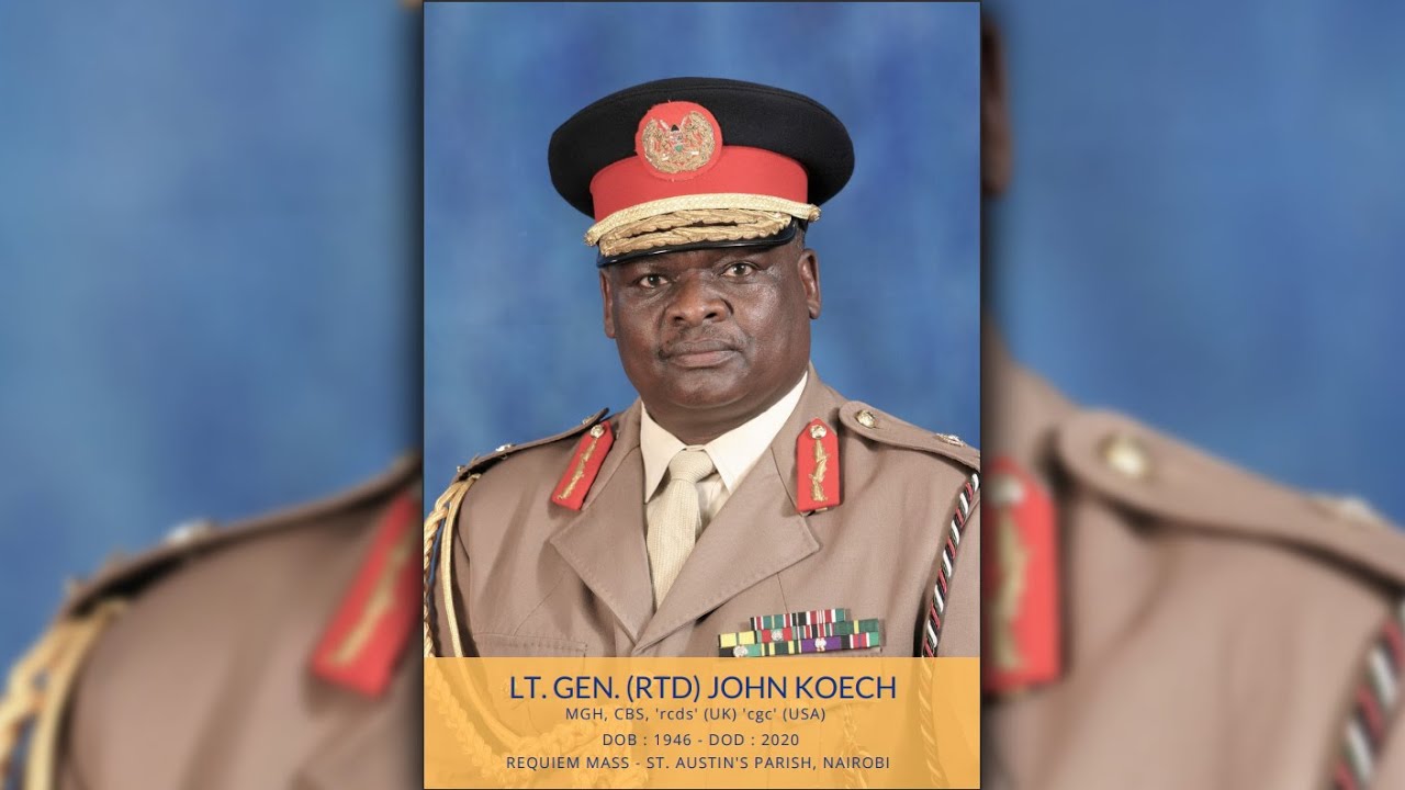 CELEBRATION OF LIFE - LT. GEN. (RTD) JOHN KOECH - YouTube
