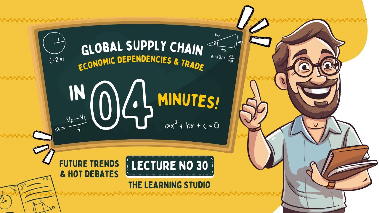 Global Supply Chains Explained | Economic Dependencies & Trade ...
