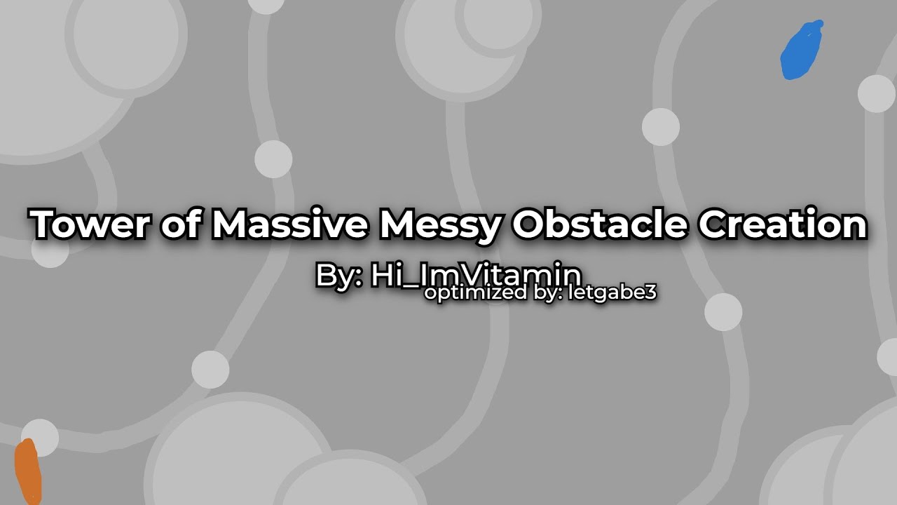 Tower of Massive Messy Obstacle Creation | JToH Community Towers - YouTube