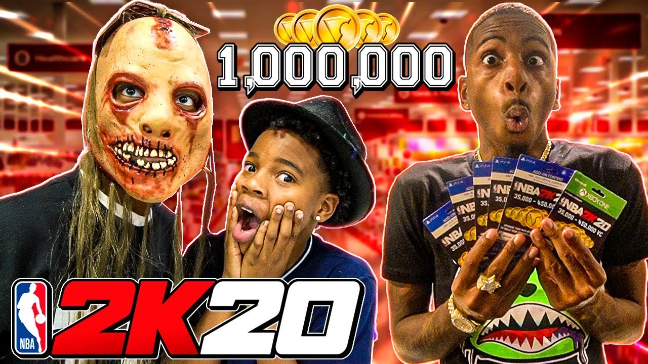 I SURPRISED THE KID'S WITH 1,000,000 VC'S & TOOK THEM COSTUME SHOPPING ...