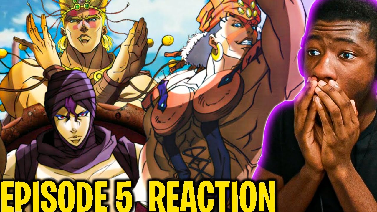Pillar Men AWAKEN | JoJo's Bizarre Adventure Ep 14 Reaction - YouTube