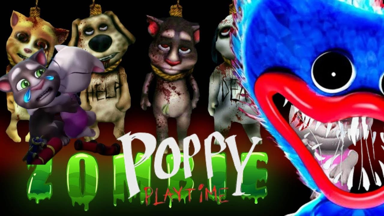Poppy Play Time and Tom My Talking Tom and Friends - YouTube
