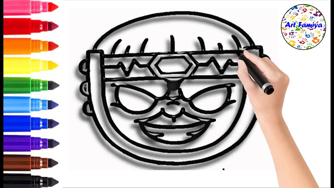 How to Sketch Modok Face | Marvel Universe| Easy Drawings - YouTube