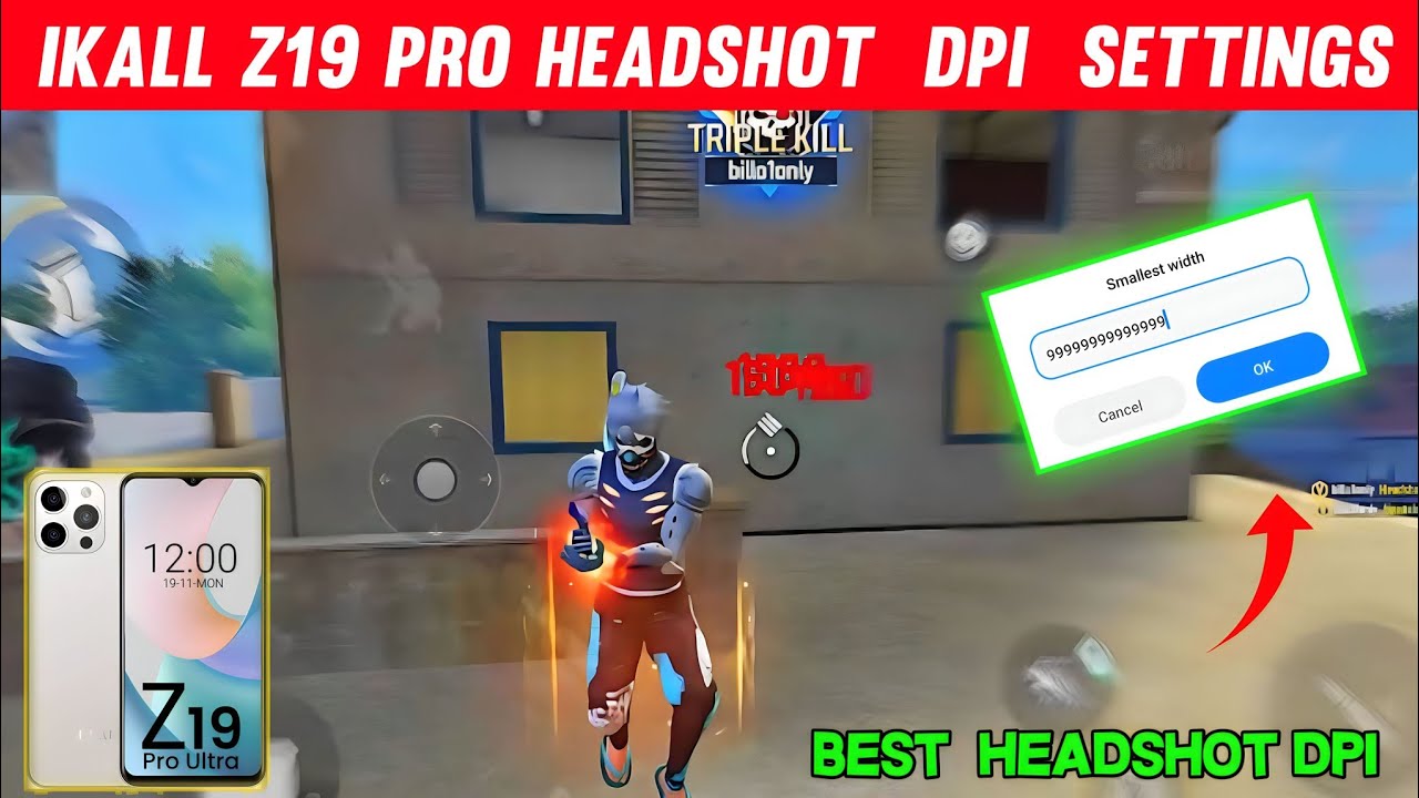 IKALL Z19 PRO 🔥 - Dpi Setting || Free Fire Dpi Setting IKALL Z19 PRO ...