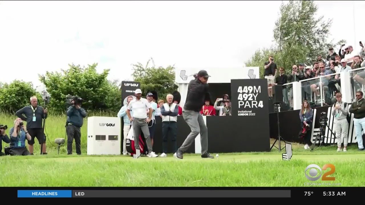 9/11 families protest Saudi-backed golf tournament in N.J. - YouTube