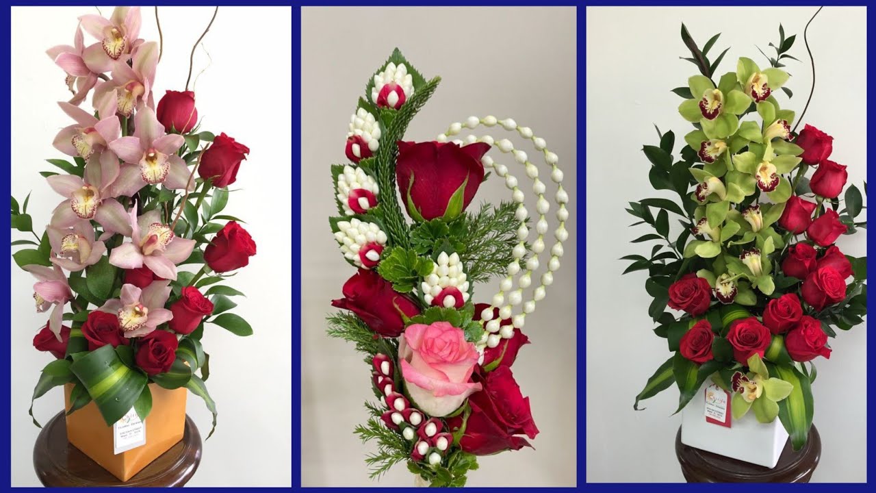 most stylish fresh flowers arrangements ideas - YouTube