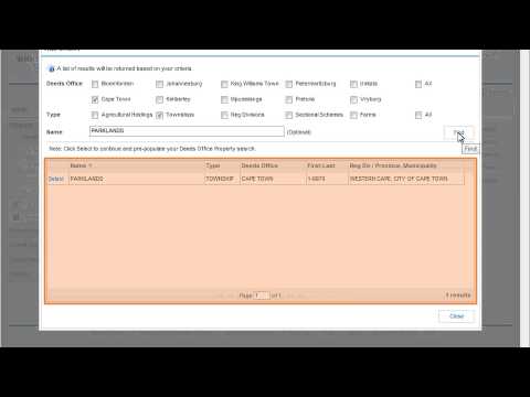 WinDeed Deeds Office Property Search - YouTube