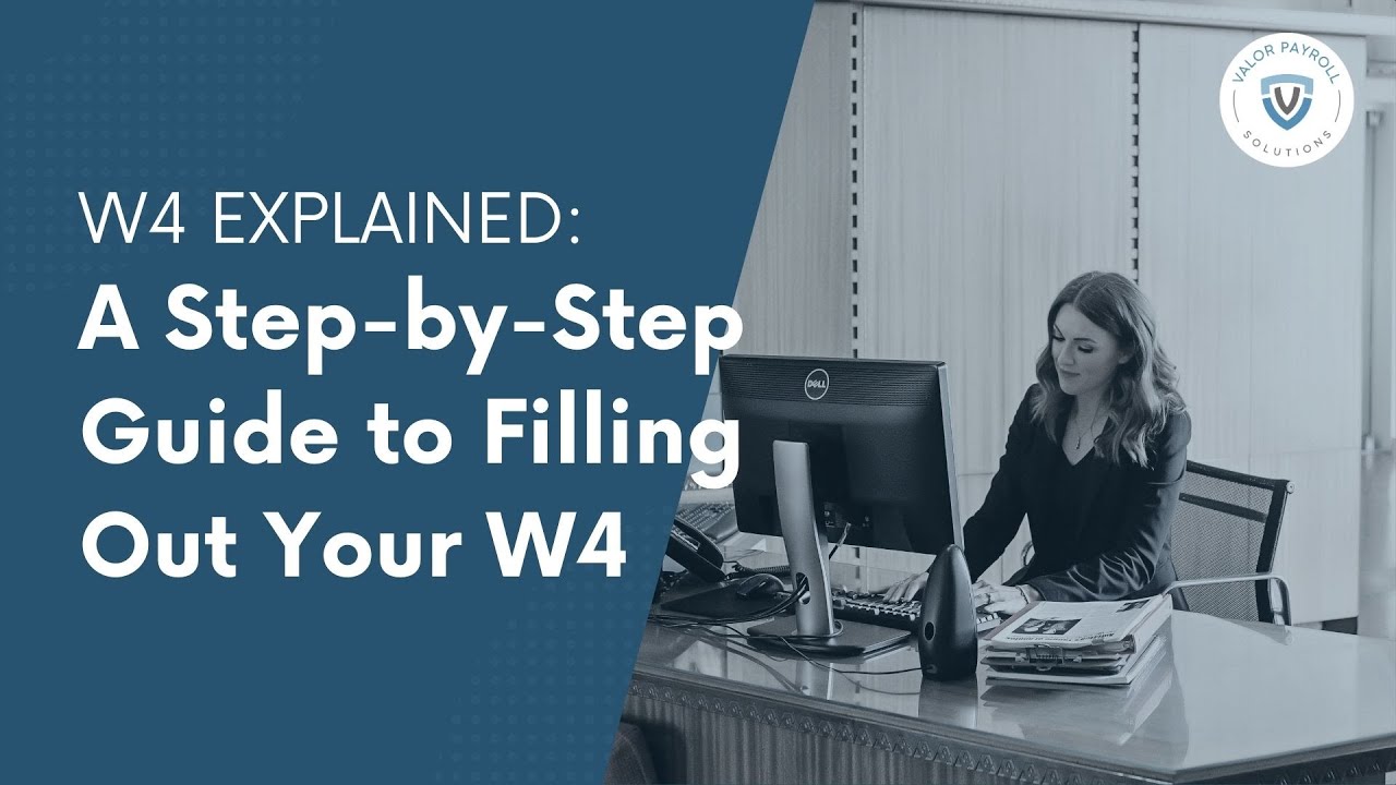 W4 Explained:A Step-by-Step Guide to Filling Out Your W4 - YouTube