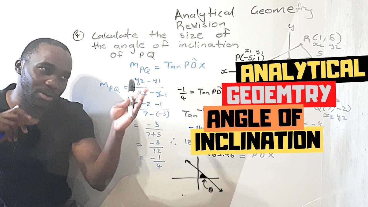 Analytical Geometry, Angle of Inclination - YouTube