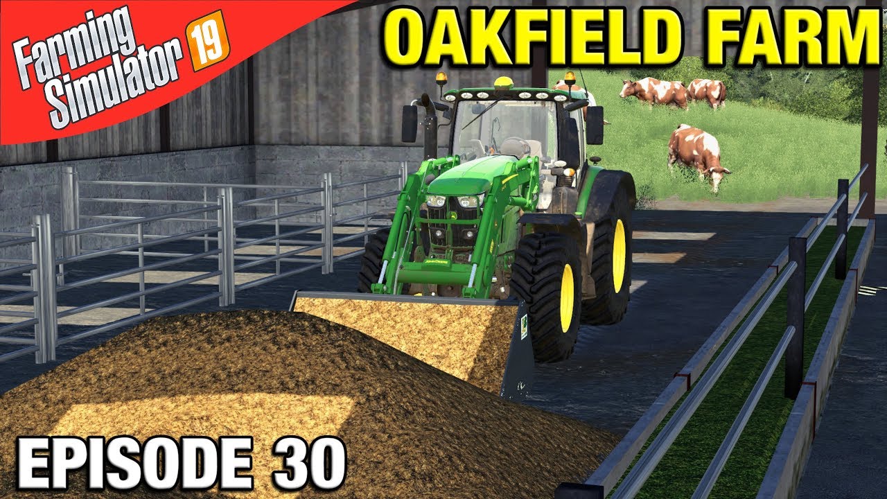 MUCKING OUT THE COWS Farming Simulator 19 Timelapse - Oakfield Farm ...
