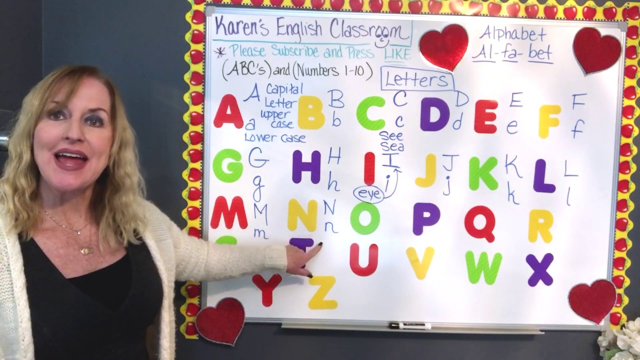 Learn The English Alphabet ABC s Karen s English Classroom Easy ESL Lessons For Beginners learn-the-english-alphabet-abc-s-karen-s-english-classroom-easy-esl-lessons-for-beginners