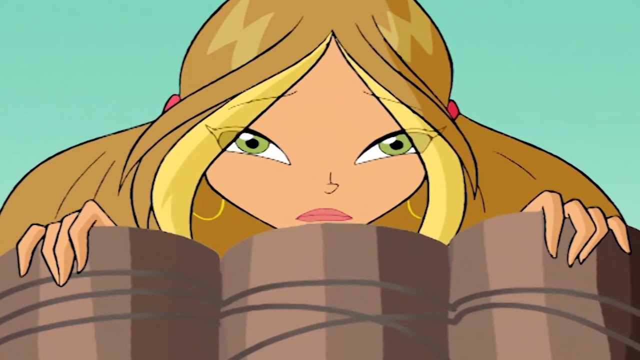 Stella and Flora peek over the ledge | Winx Club Clip - YouTube