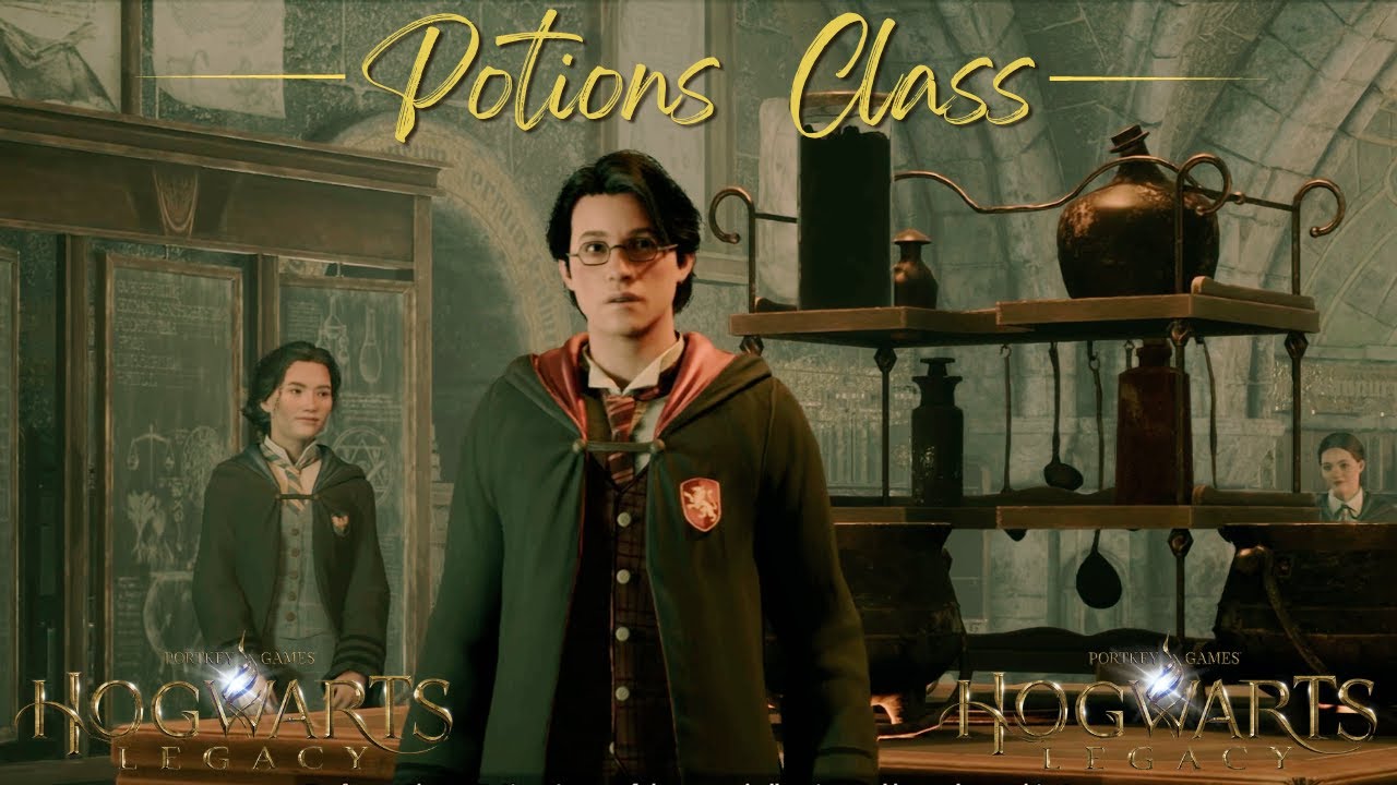 HOGWARTS LEGACY - POTIONS CLASS -2023 - YouTube
