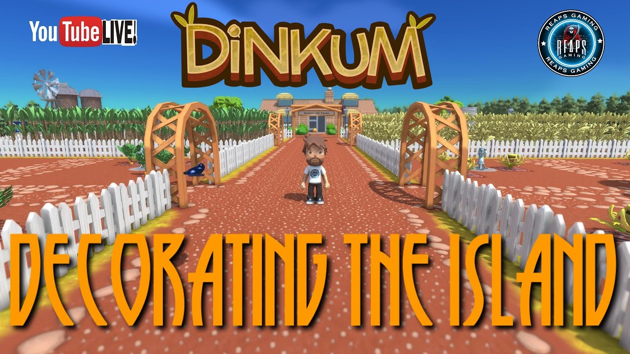 DINKUM - Decorating and My Island tours ! - YouTube