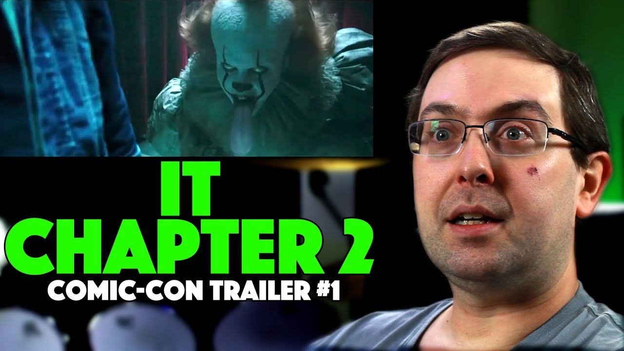 REACTION! It: Chapter Two Comic-Con Trailer #1 - James McAvoy Movie ...