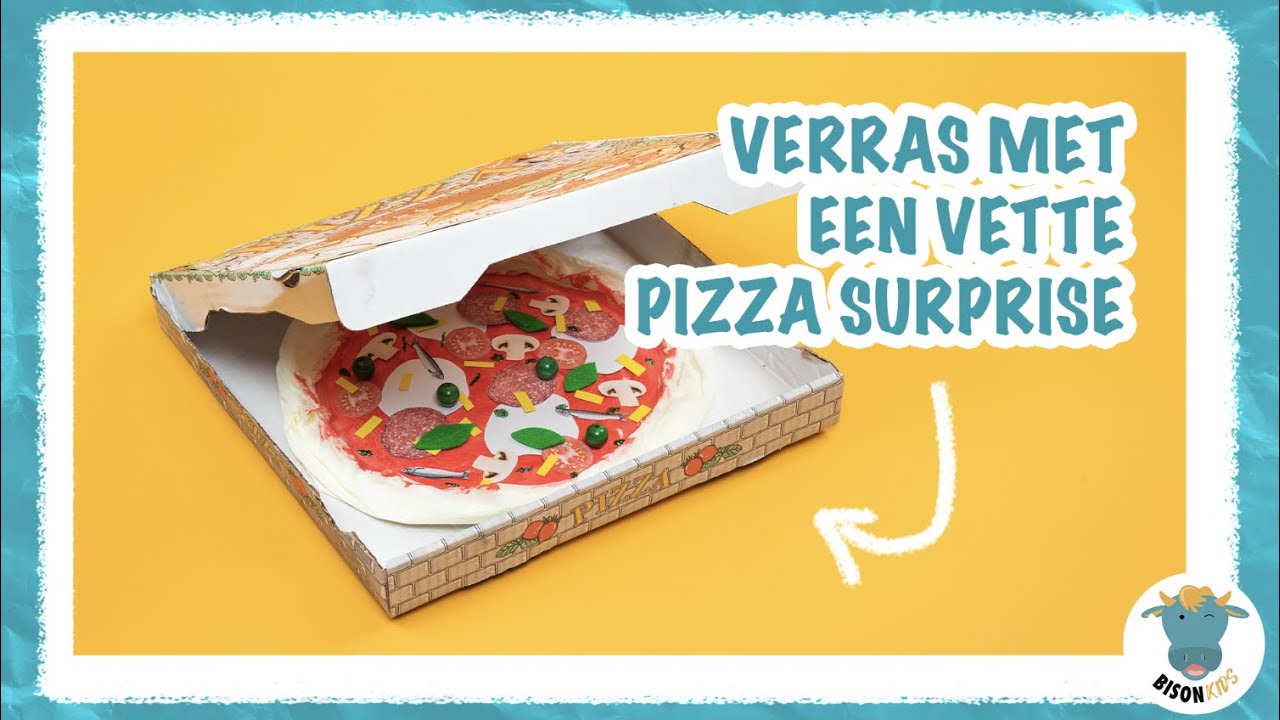 KNUTSEL EEN SINTERKLAAS PIZZA SURPRISE - YouTube