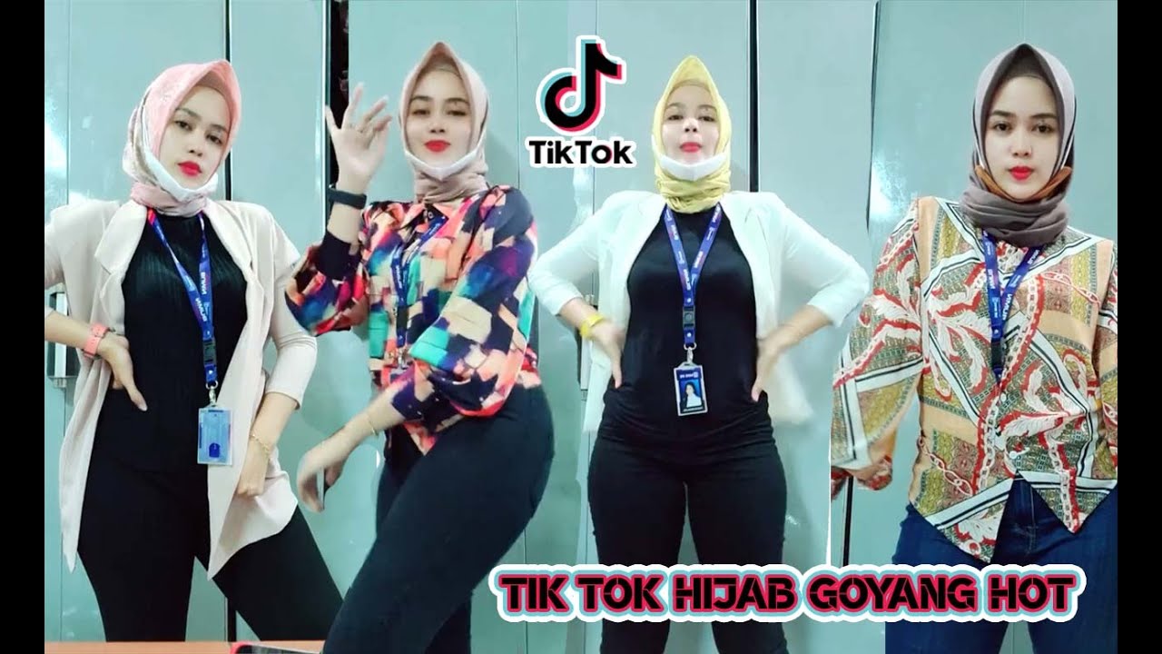 Hijab Tiktok Id (Hijab Goyang Hot 2021) #hijab goyang - YouTube