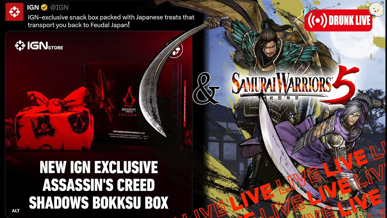 IGN Deleted This + Samurai Warriors 5 Live Analysis - YouTube