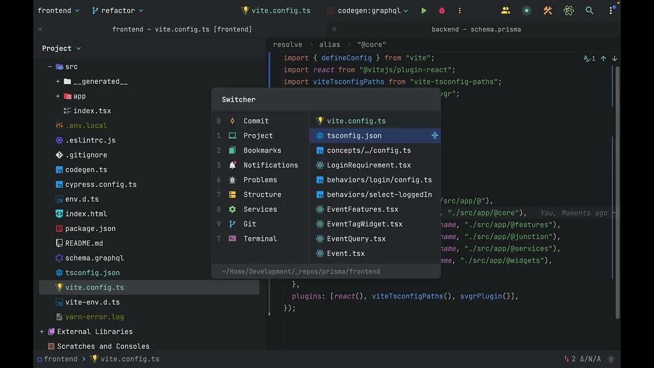 Devlog | refactoring session | Adding new path alias to TypeScript and Vite - YouTube