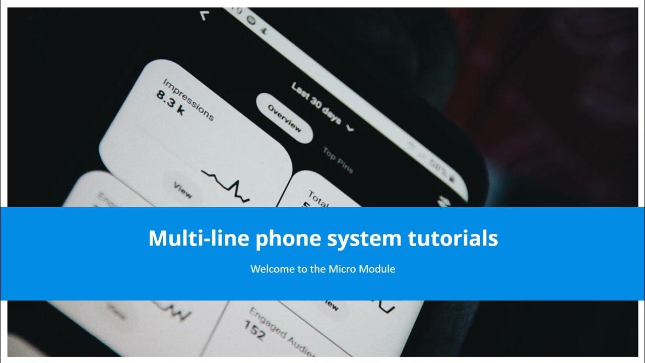 The Complete Front Office Telephone Training: 2 Multi Line Phone System ...