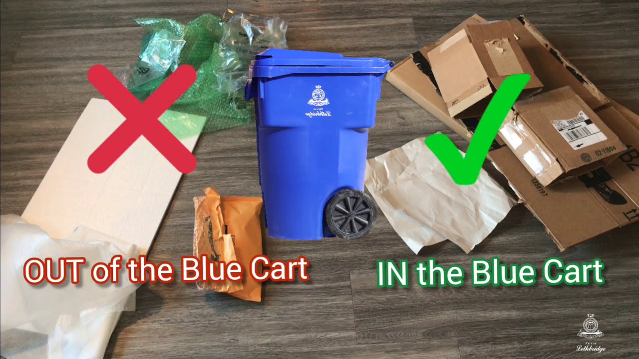 How to recycle online delivery packaging - YouTube