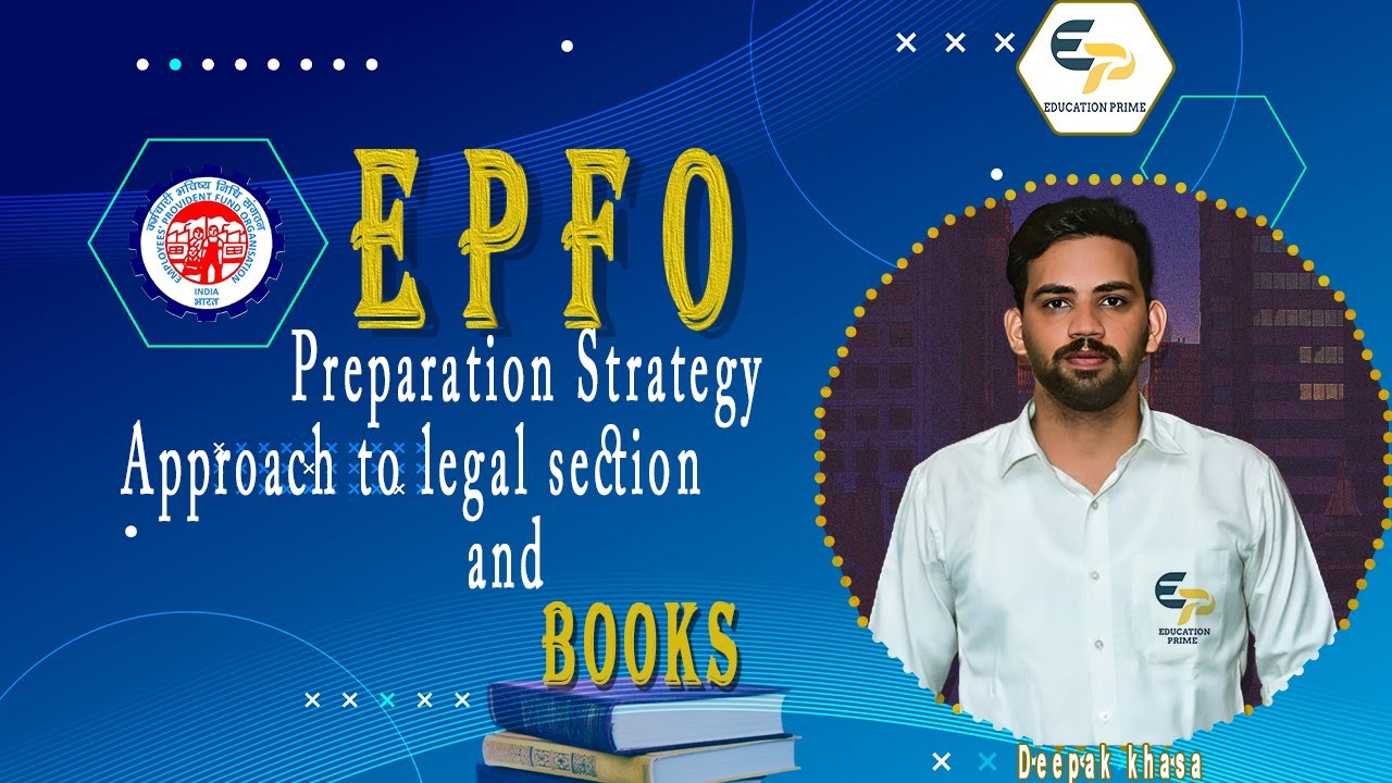 UPFC EPFO STRATEGY AND BOOK LIST | EPFO LABOUR LAW | EPFO ACCOUNTS ...