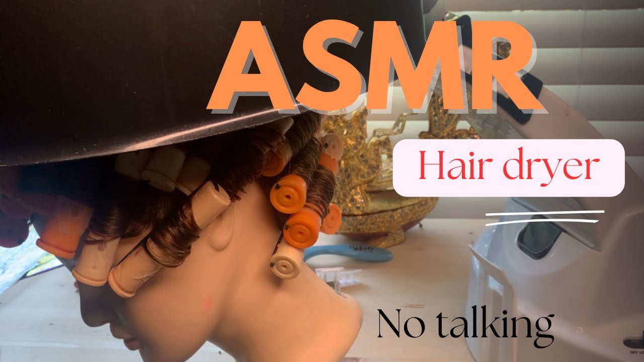 ASMR Hair dryer (hooded dryer) | No Talking - YouTube