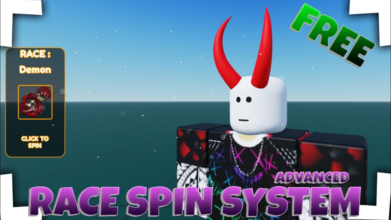 Race Spin System Free Model | Roblox Studio, Giveaway, Free Model - YouTube