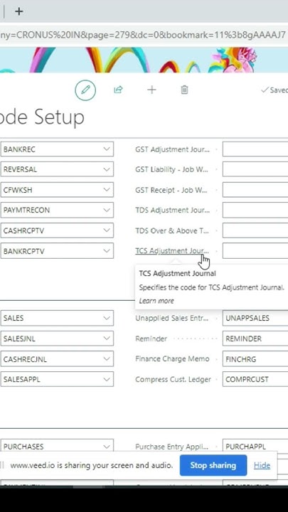 How-to Define "Source Code" using Source Code Setup in Business Central & Navision - YouTube