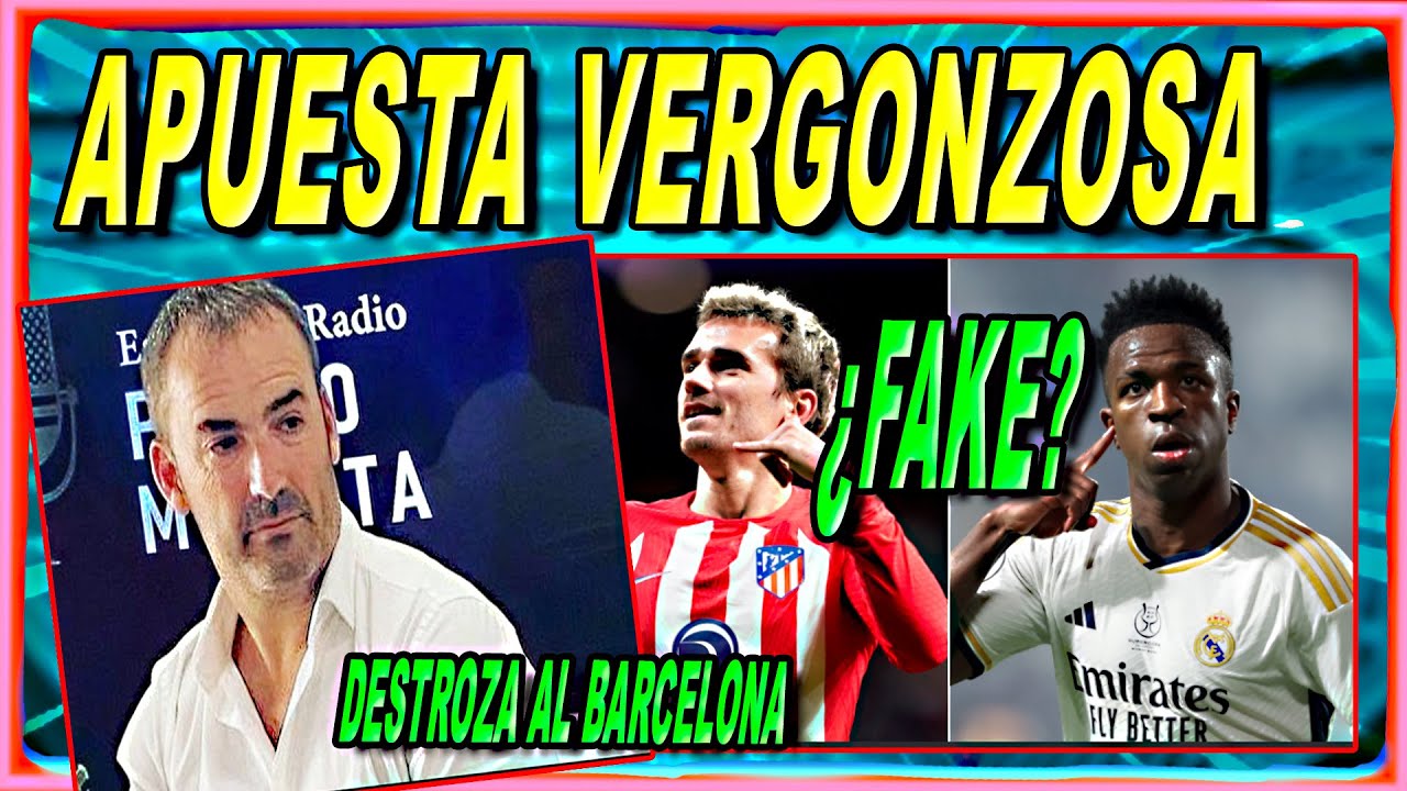 LA APUESTA ¿FAKE? QUE AVERGÜENZA UN PAÍS ENTERO/ ERIODISTA DESTROZA ...