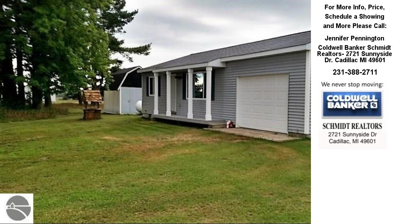 3832 S 13 Mile Road, Merritt, MI Presented by Jennifer Pennington ...