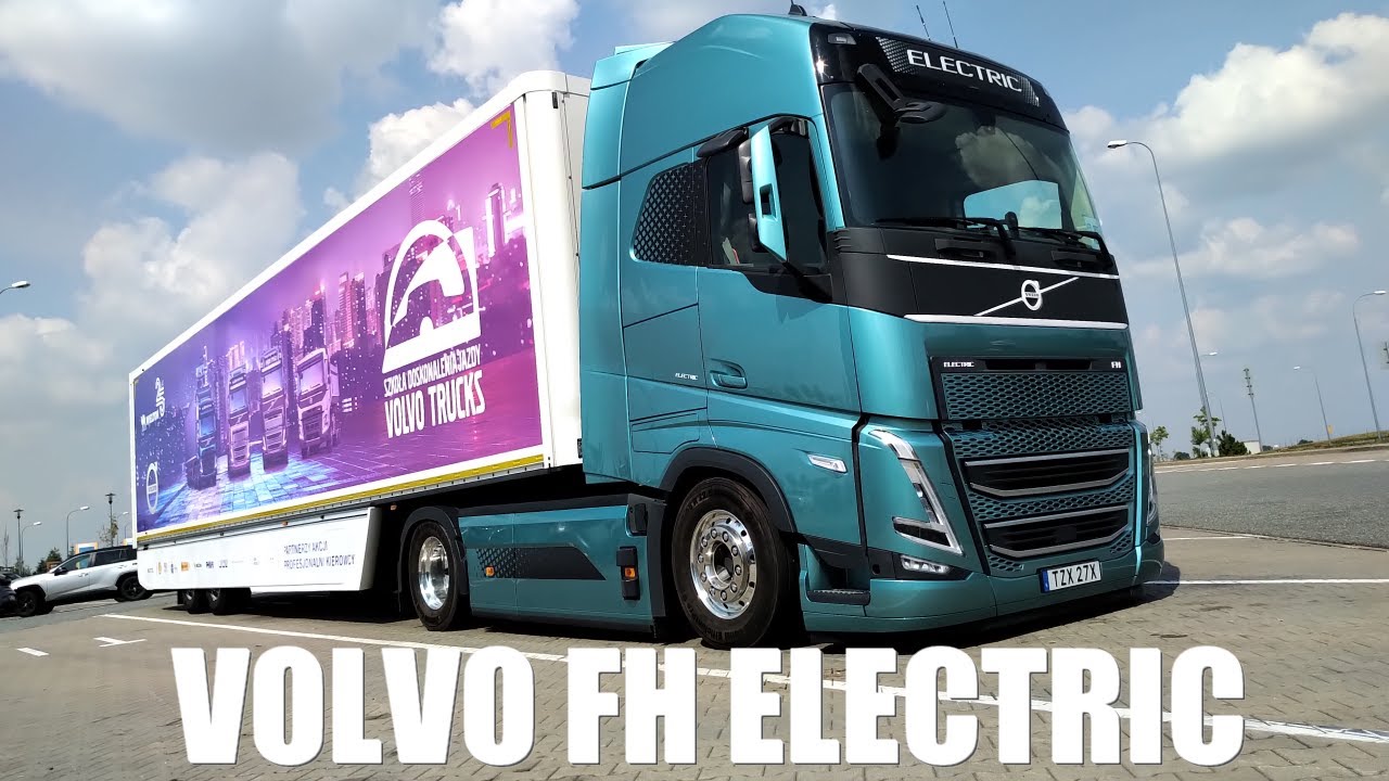 Volvo FH Electric na polskich drogach: 500 kilometrów i pauza w kabinie ...