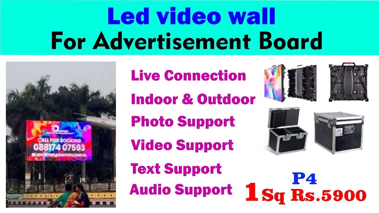 Outdoor Led Video Wall | P4 & P6 Both Available | Lowest Price ever in ...