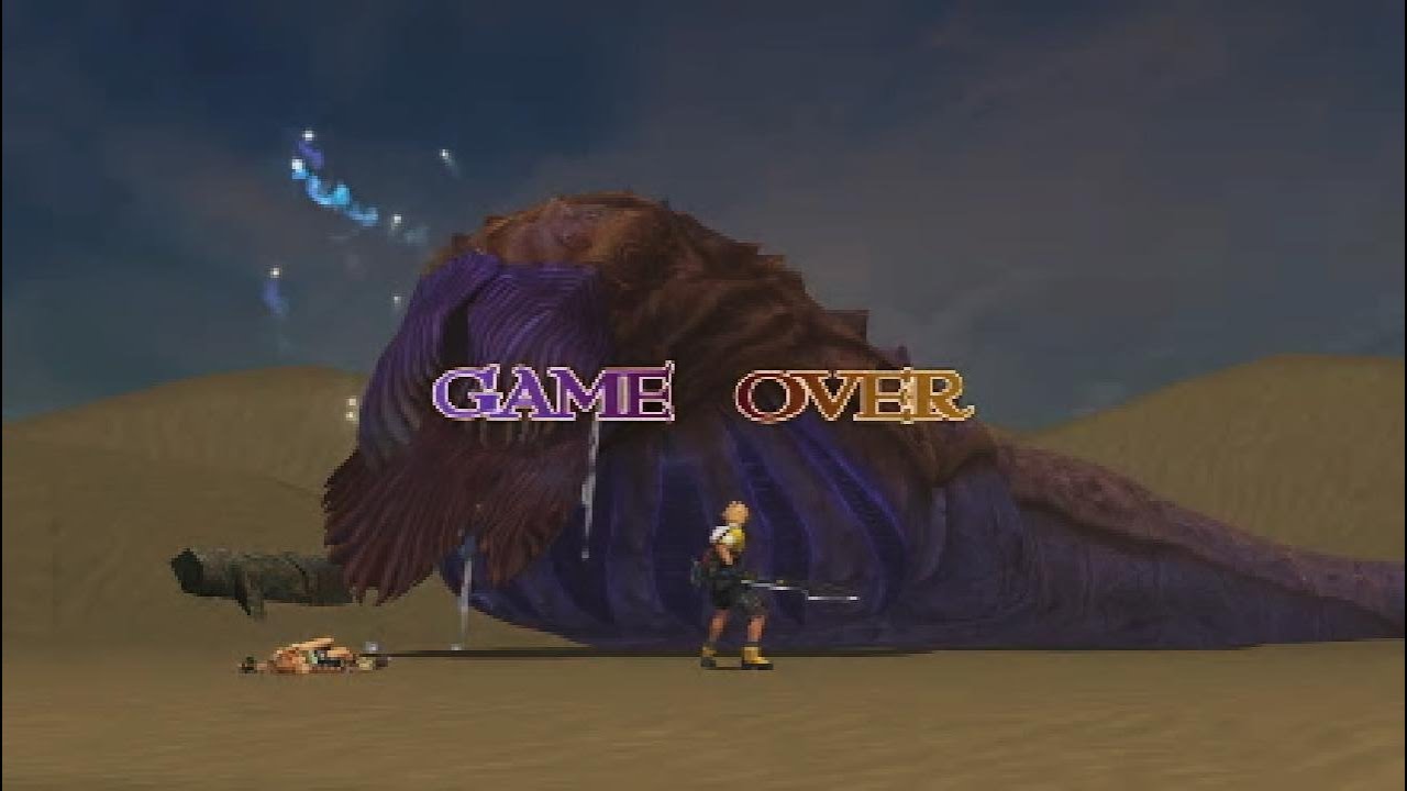 FFX random game over - YouTube