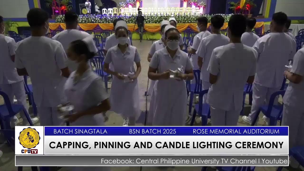 Capping Pinning And Candle Lighting Ceremony Youtube