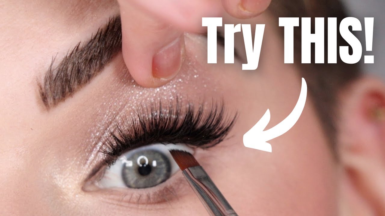My Top Tips for Applying False Eyelashes - YouTube