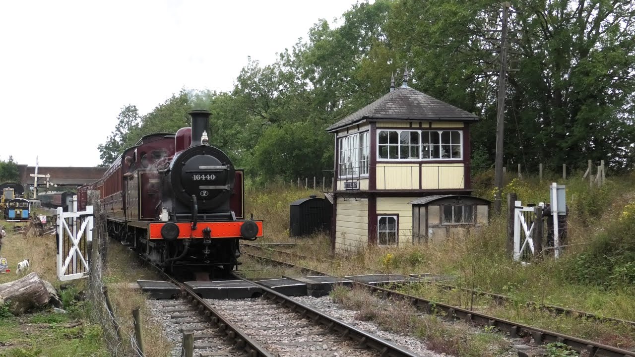 Midland Railway, Butterley: Jinty 16440 with the vintage train 26-08 ...
