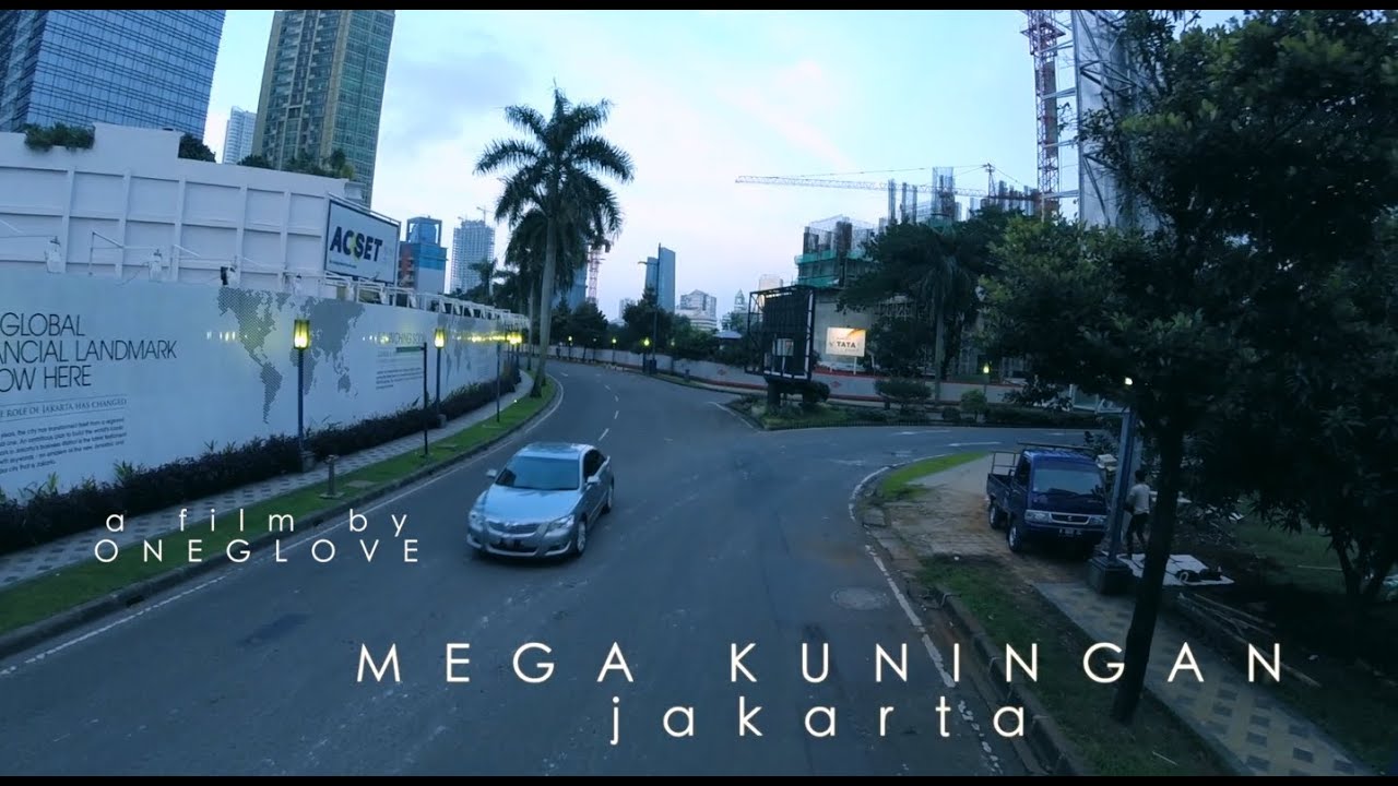 GOPRO HD "Mega Kuningan Dikala Senja, Jakarta Indonesia" [Aerial Video ...