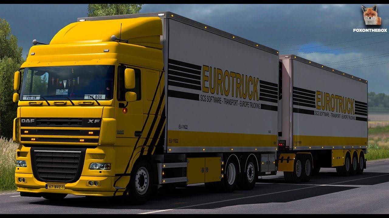 DAF XF By 50Keda V4.2 & BDF Tandem Mod | Euro Truck Simulator 2 (ETS2 1 ...